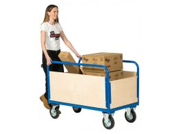 Flatbed Trolley with Sides | Free Delivery