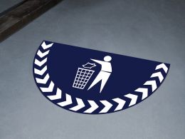 General Waste Symbol Floor Graphic Marker | Free Delivery