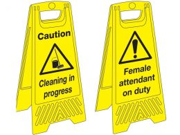 Janitorial Plastic Floor Signs | Free Delivery