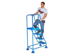 Mobile Steps with Handrail | Made in Britain | Free Next Day Delivery