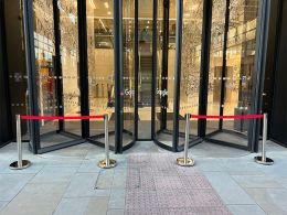 Retractable Queue Barrier | Free Next Day Delivery