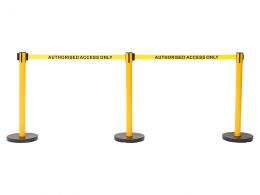 Retractable Safety Barriers | Free Next Day Delivery