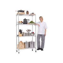 Chrome Kitchen Shelves | Free Next Day Delivery