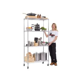 Chrome Storage Rack | Free Next Day Delivery