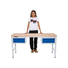 Long Workbench with Drawers | Free Delivery