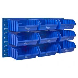Louvre Panel with Large Bins | Free Delivery