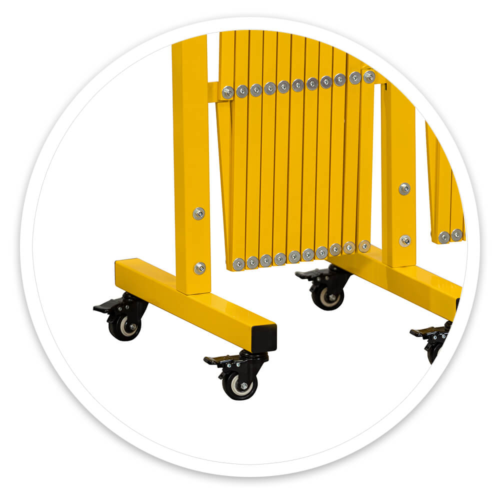 Metal Safety Barriers | Free Next Day Delivery