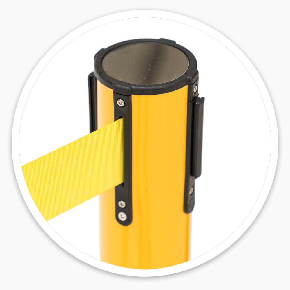 Retractable Safety Barriers | Free Next Day Delivery