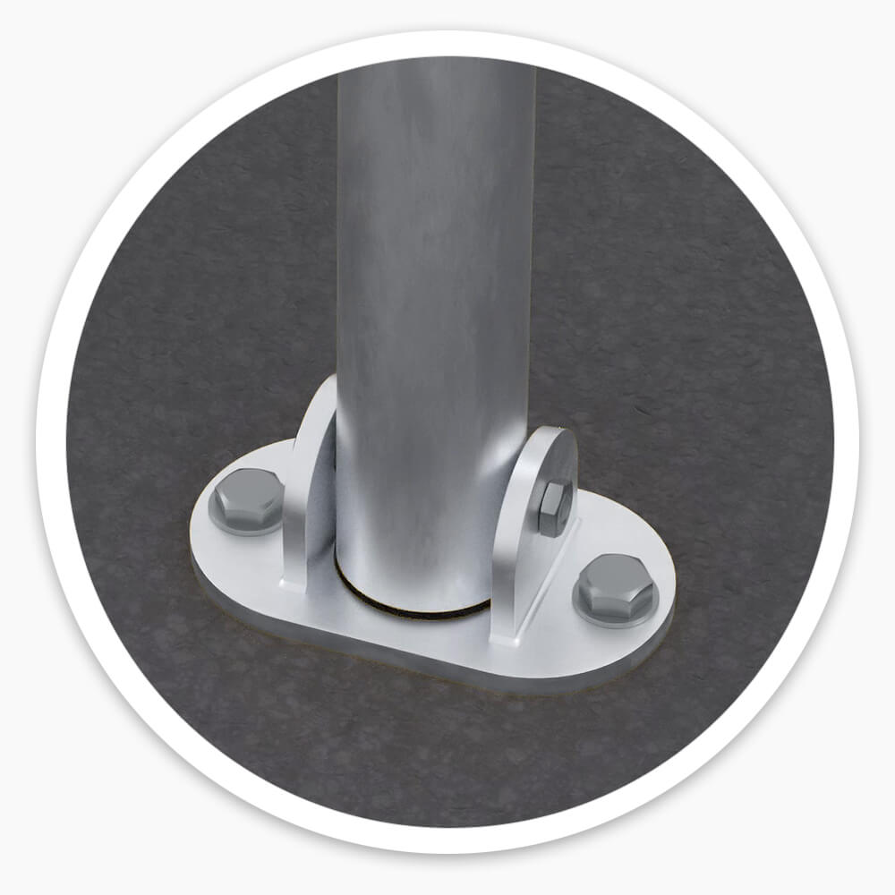 Folding Parking Post | Free Delivery