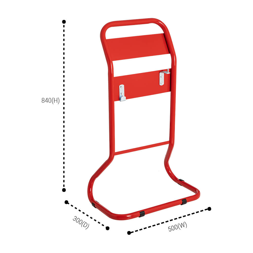 Double Fire Extinguisher Stand | Free Delivery