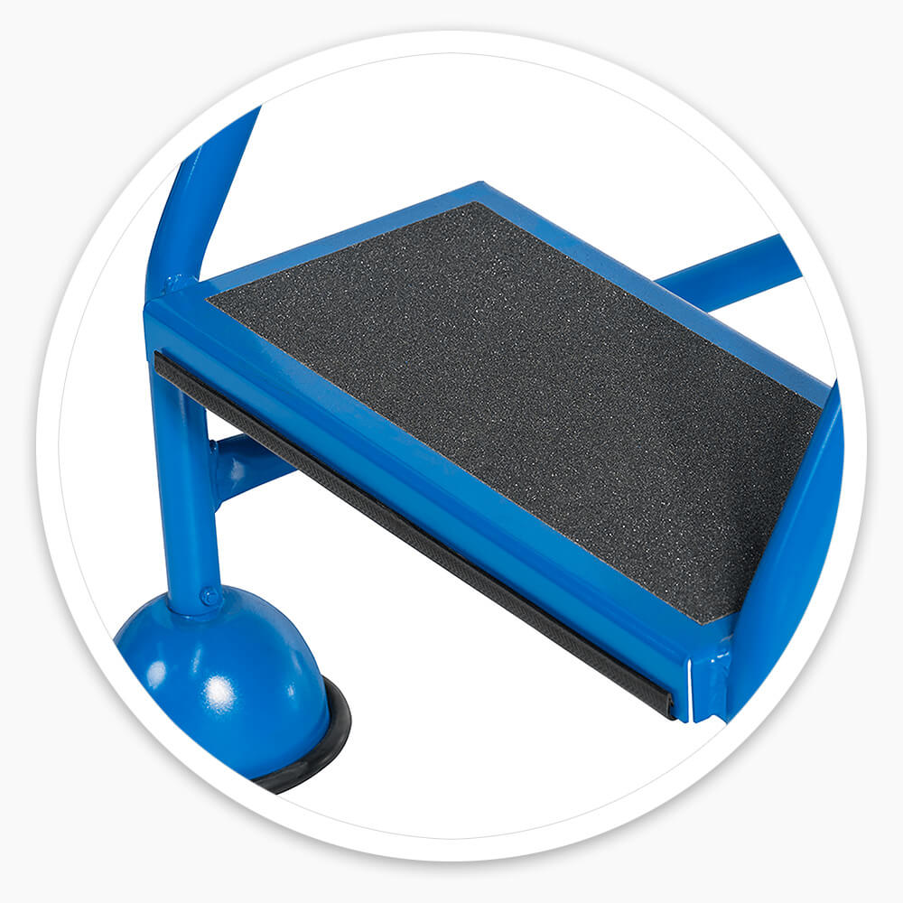 Mobile Steps with Handrail | Made in Britain | Free Next Day Delivery