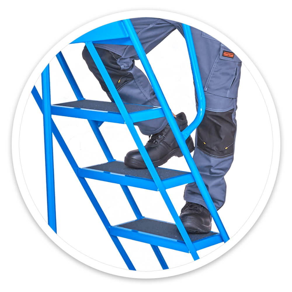 Mobile Platform Steps | Made in Britain | Free Next Day Delivery