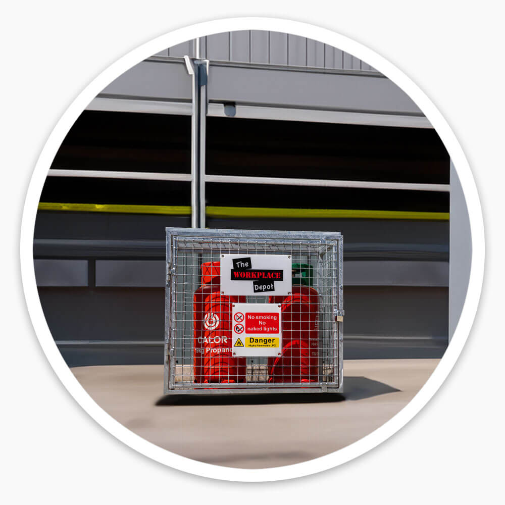 Gas Bottle Cage | Free Next Day Delivery