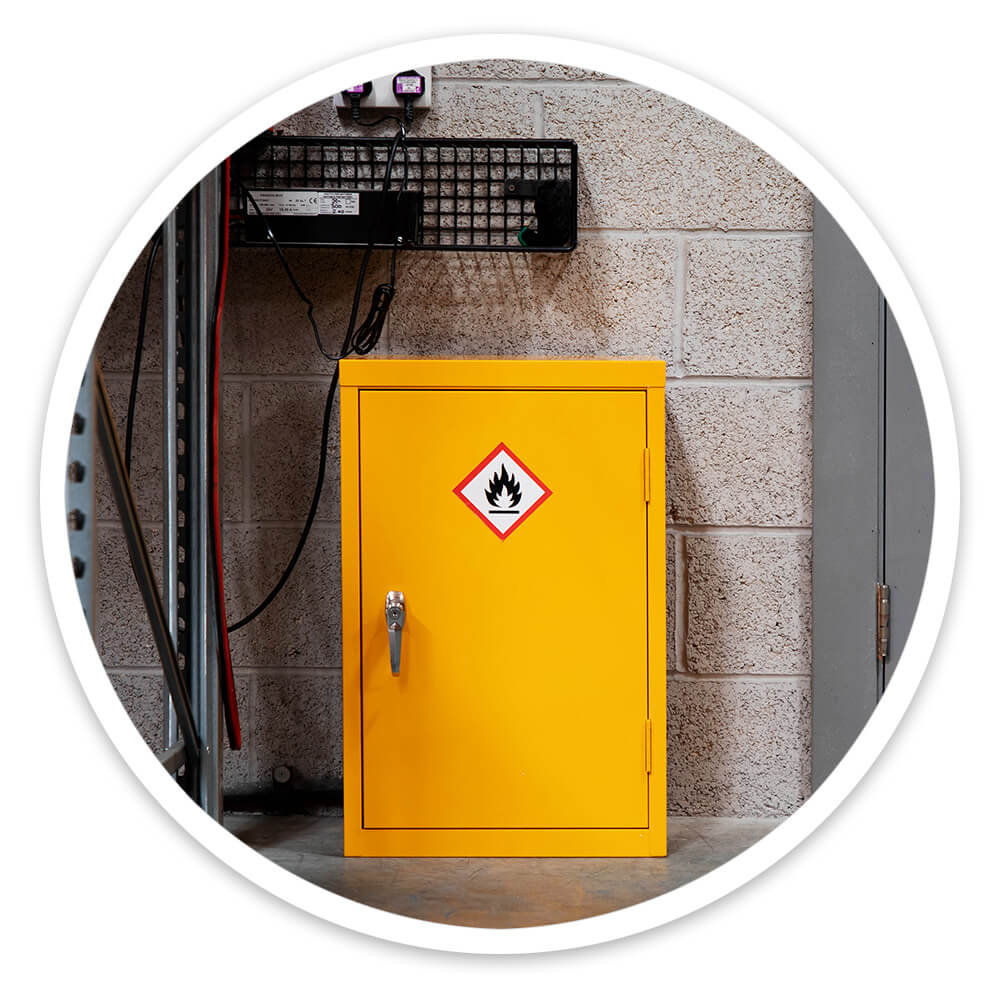 Flammable Material Storage Cabinet | Free Next Day Delivery
