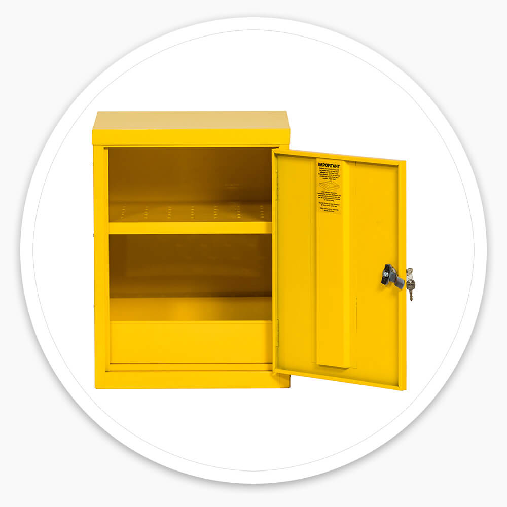 Flammable Chemical Storage Cabinet | Free Next Day Delivery