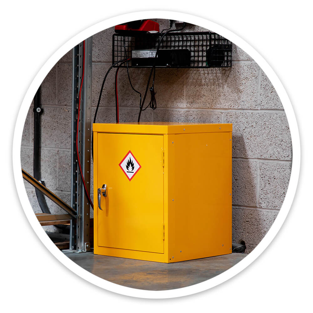 Flammable Chemical Storage Cabinet | Free Next Day Delivery