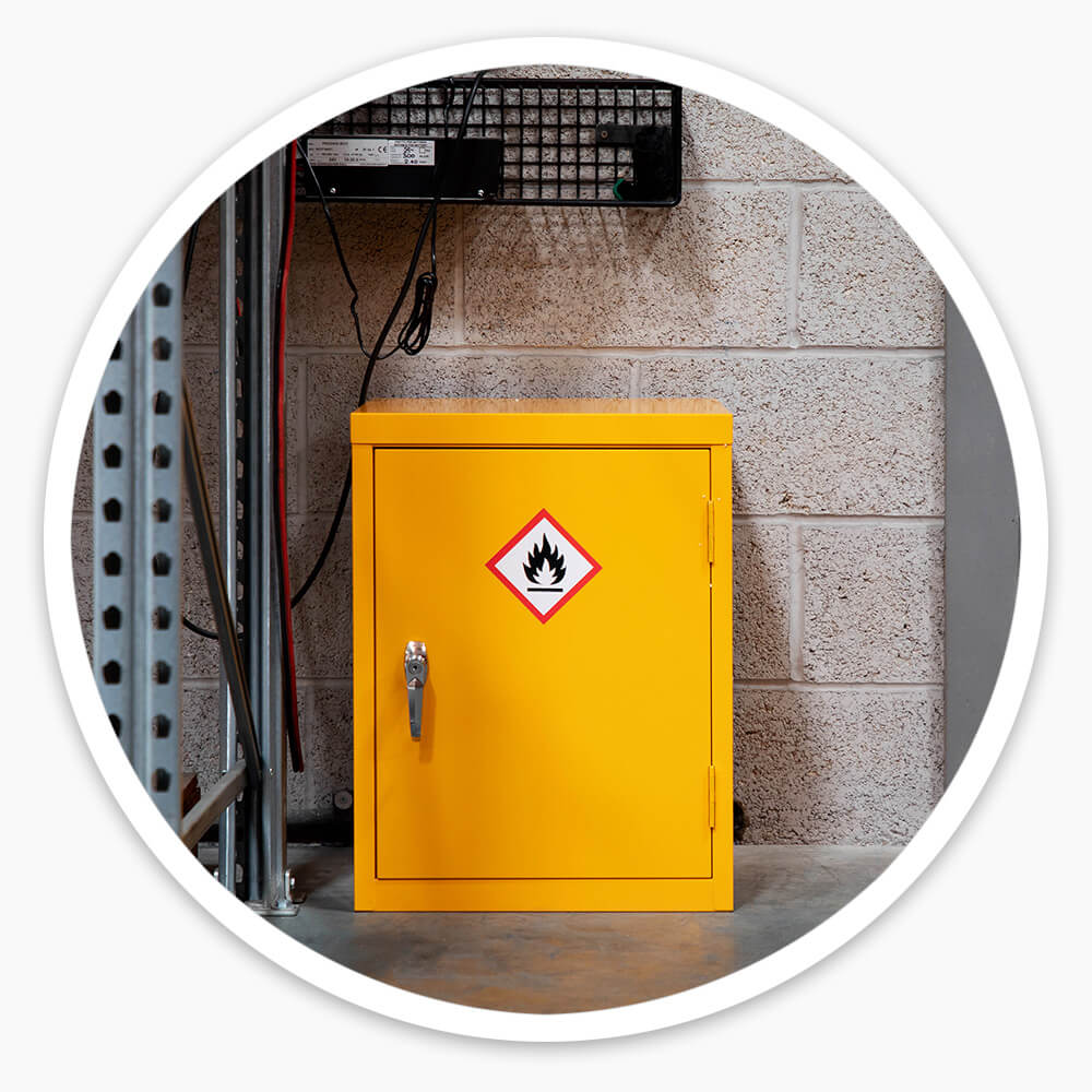 Flammable Chemical Storage Cabinet | Free Next Day Delivery