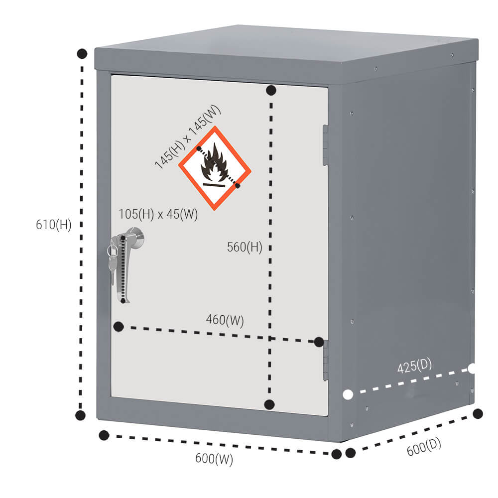 Hazardous Chemical Storage Cabinet | Free Delivery