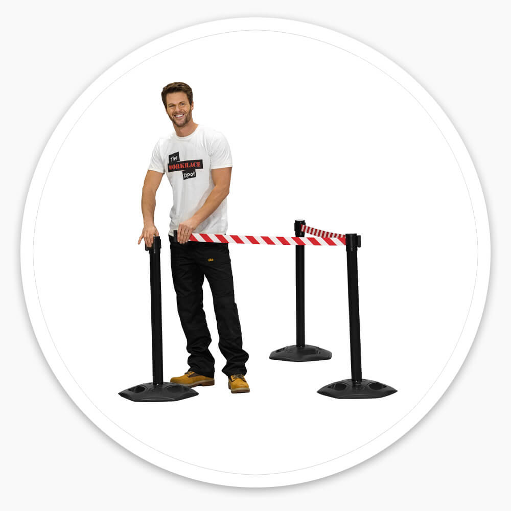 Outdoor Barrier Posts | Free Next Day Delivery