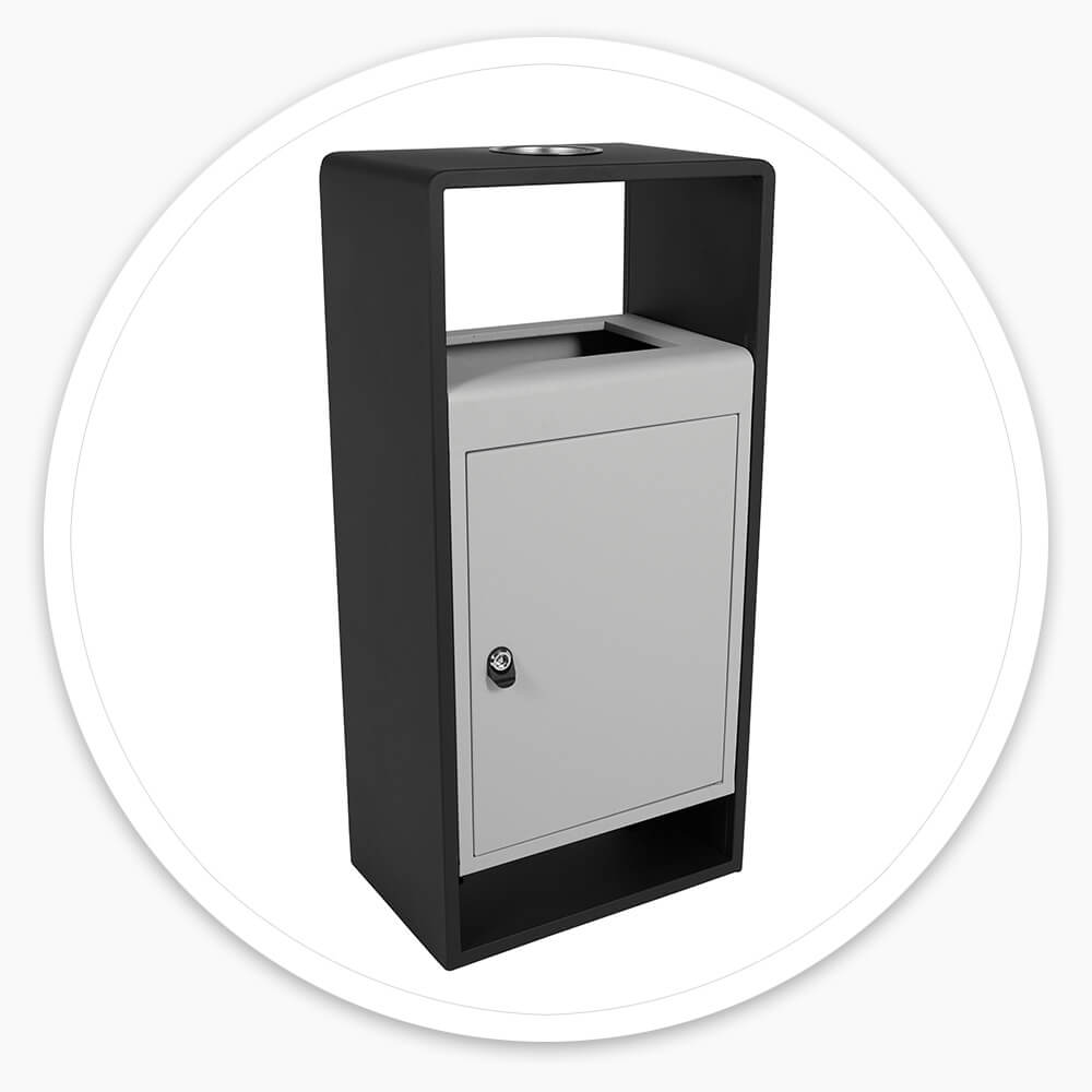 Outdoor Litter Bin | Free Next Day Delivery