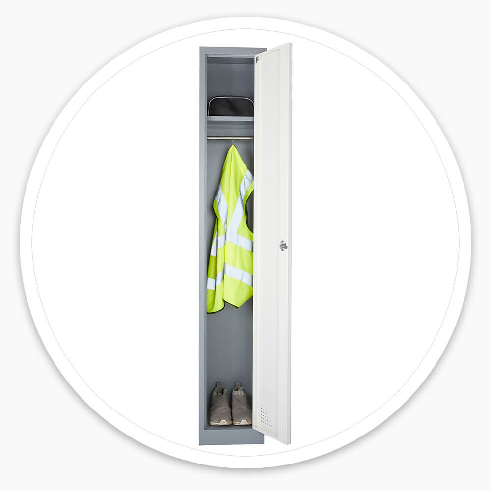 Single Metal Locker | Free Next Day Delivery