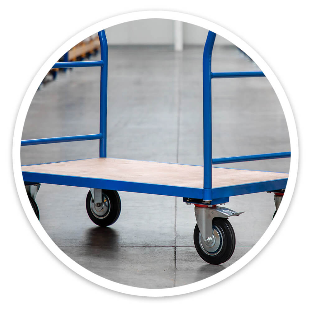 Flat Base Trolley | Free Delivery