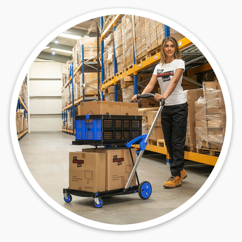 Fold Flat Trolley | Free Next Day Delivery