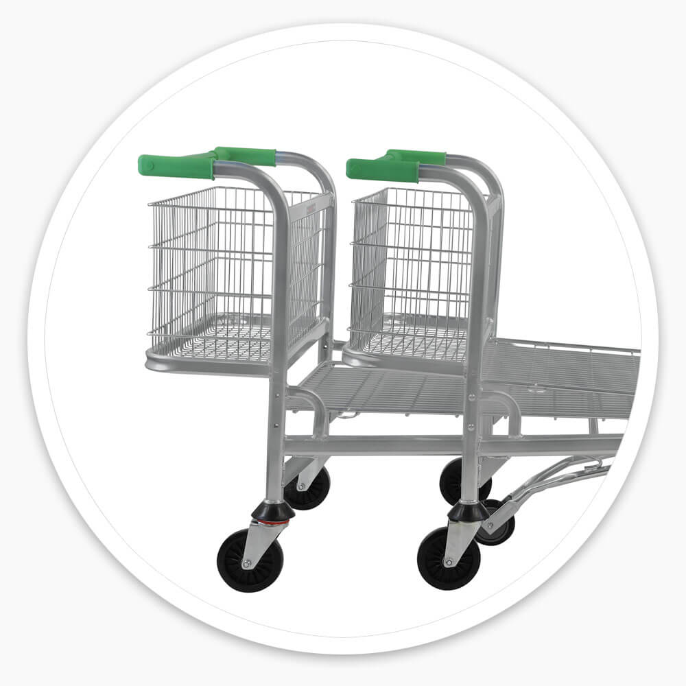 Nestable Mesh Trolley | Free Next Day Delivery