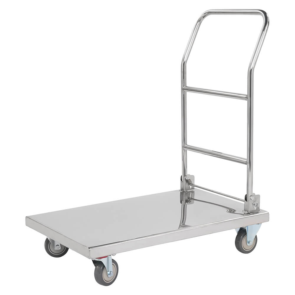 Stainless Steel Folding Trolley | Free Next Day Delivery