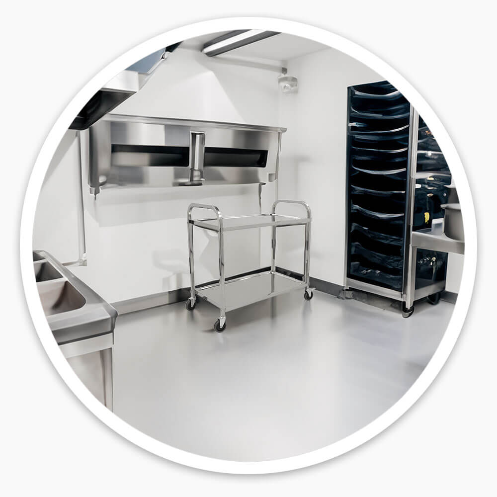 Stainless Steel Trolley | Free Next Day Delivery