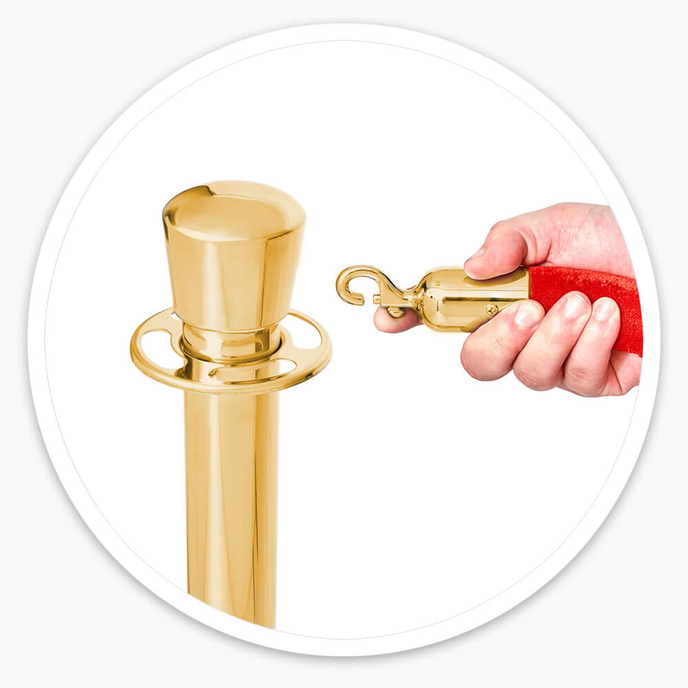 Queue Rope Barrier | Free Delivery