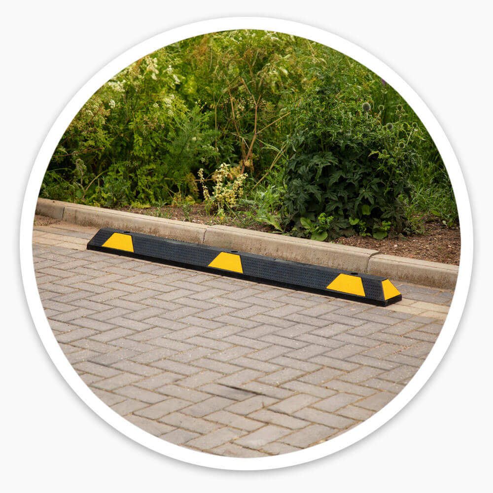 Rubber Parking Kerbs | Free Delivery